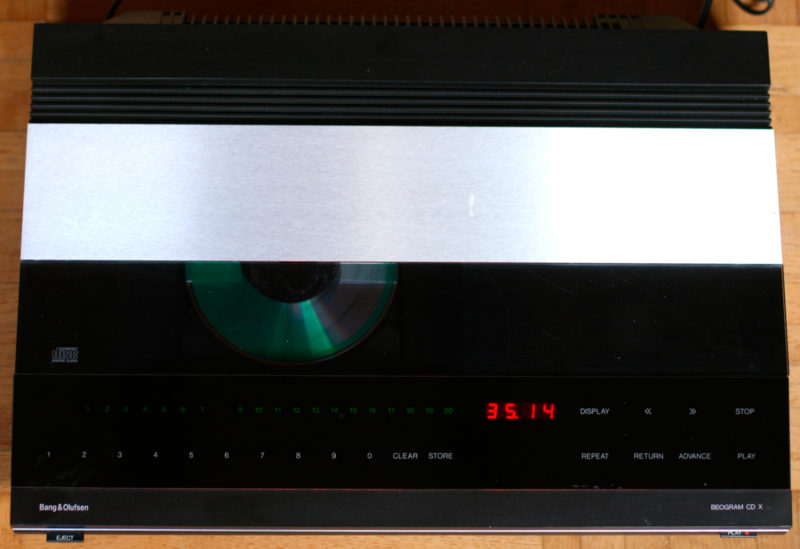 Bang & Olufsen • B&O • Beogram CDX • Lecteur CD • CD Player • Philips CDM-1